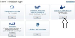How To Add eCMS Account in HDFC Bank Net Banking - DeshBhar