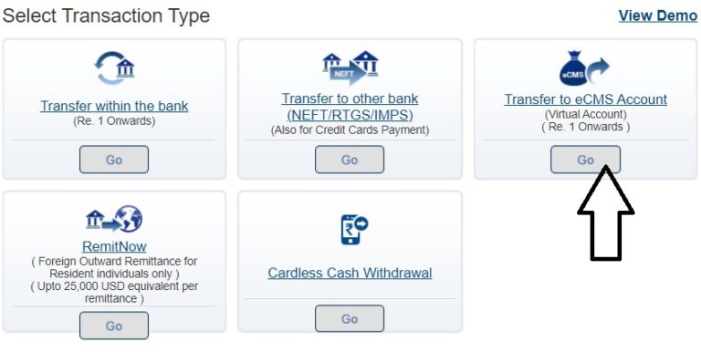 How To Add eCMS Account in HDFC Bank Net Banking - DeshBhar