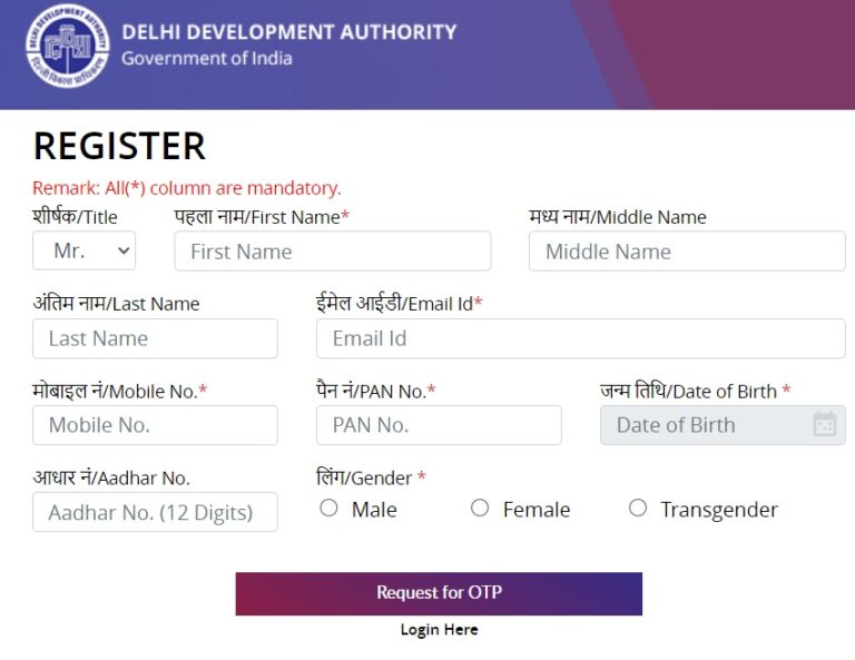 DDA Diwali Special Housing Scheme 2023 Register Online eservices.dda ...